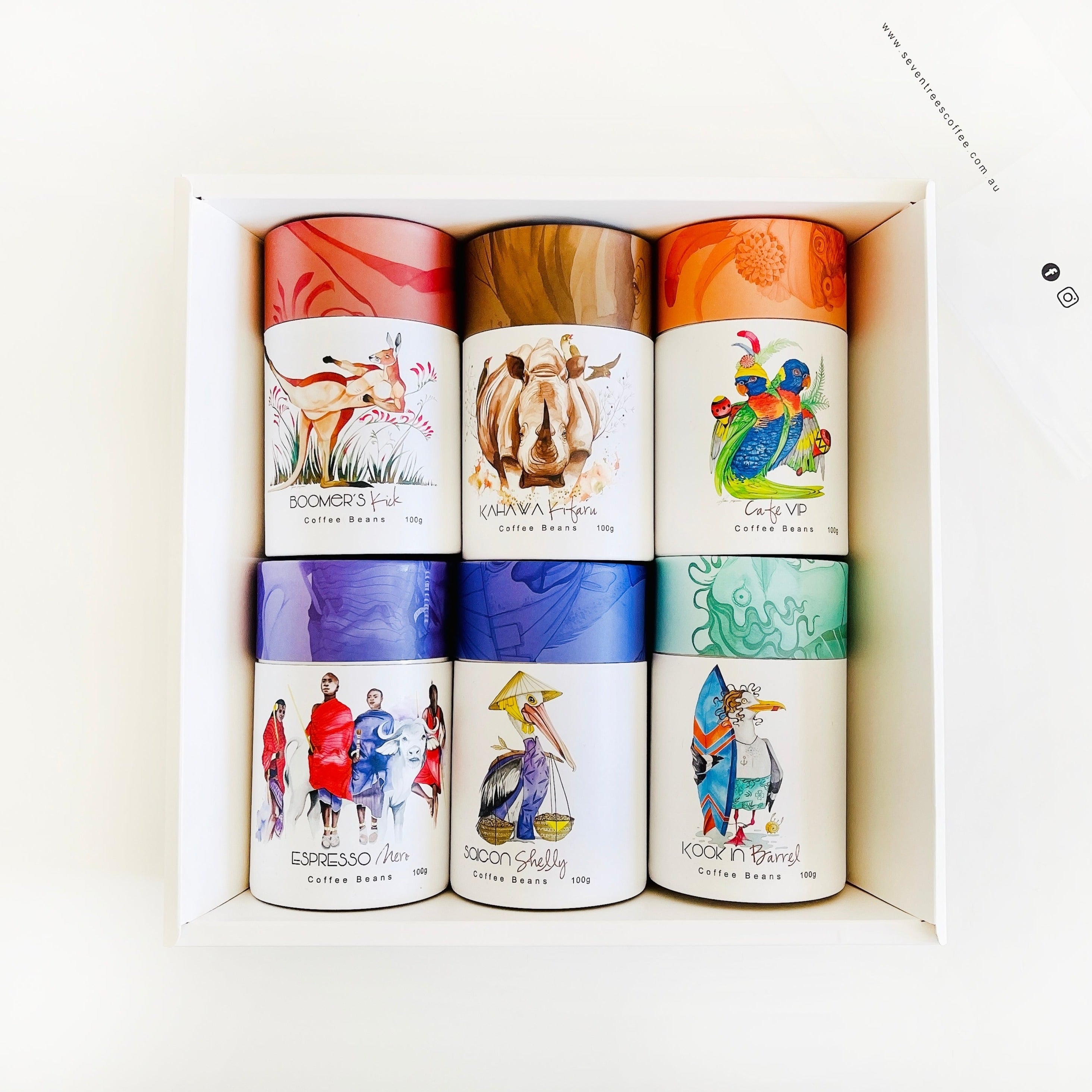 Coffee Sample Pack - DARK ROAST – Seven Trees Coffee